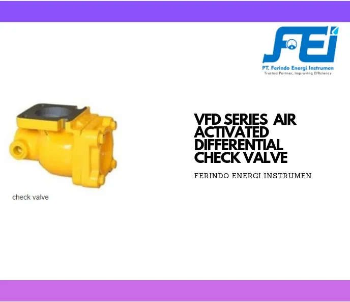 VFD Series Air Activated Differential Check Valve | Valve (Katup ...