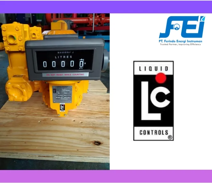 Flow Meter LC M-Series | Positive Displacement Flow Meter | Ferindo ...